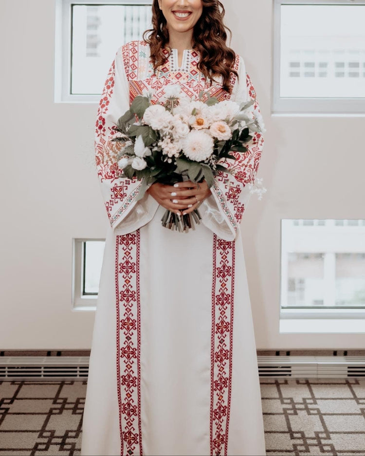 Deerah Bridal | Design your own Palestinian Wedding Dress